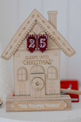 Gingerbread House Christmas Countdown – North Pole Post Co