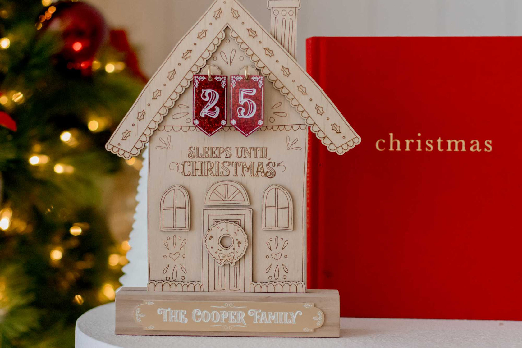 Gingerbread House Christmas Countdown – North Pole Post Co