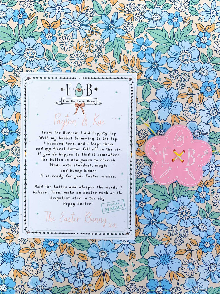 Easter Bunny's Lost Jacket Button – North Pole Post Co