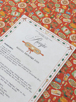 Mrs Claus' Printed Recipes – North Pole Post Co