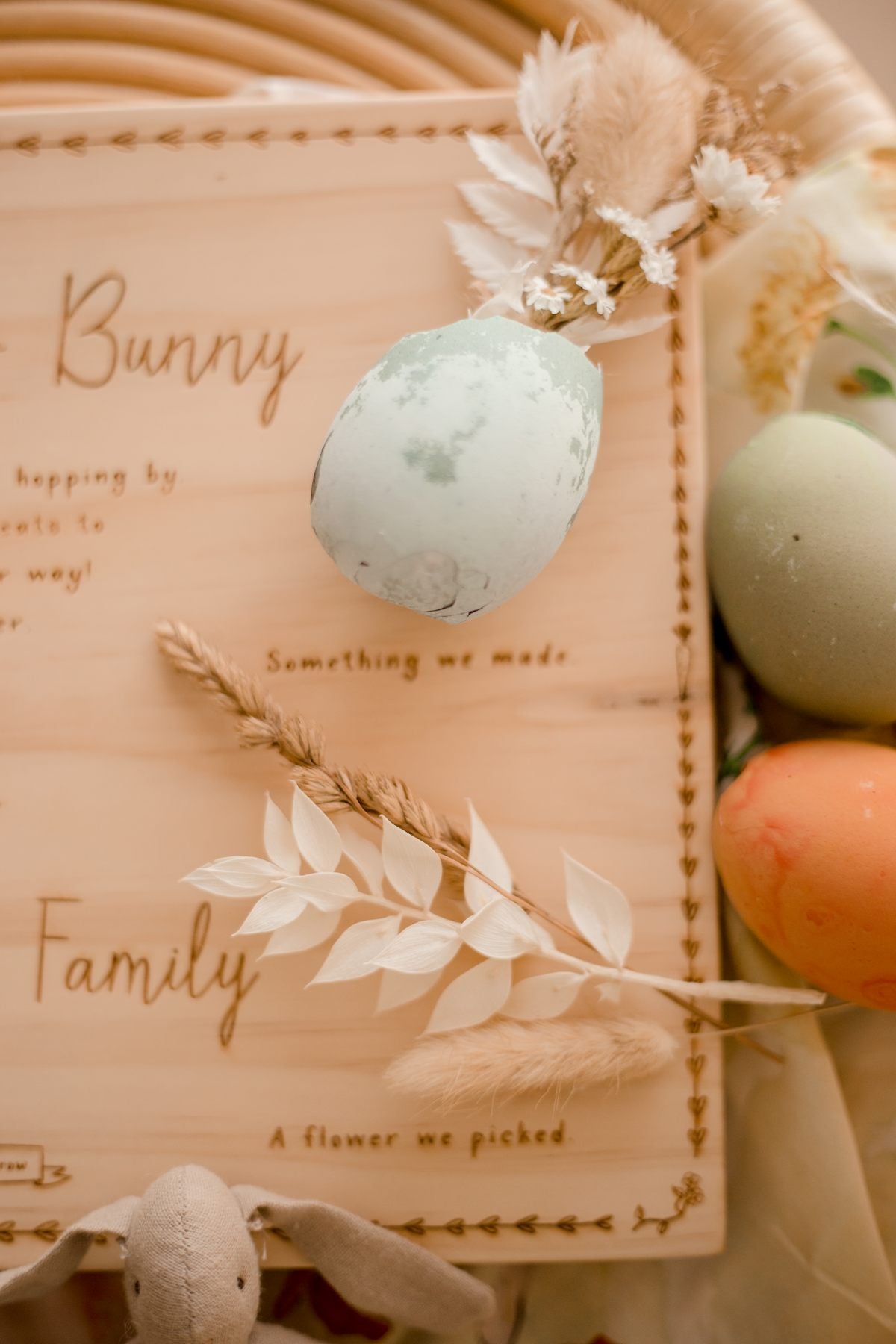 Easter Bunny Board Pine North Pole Post Co