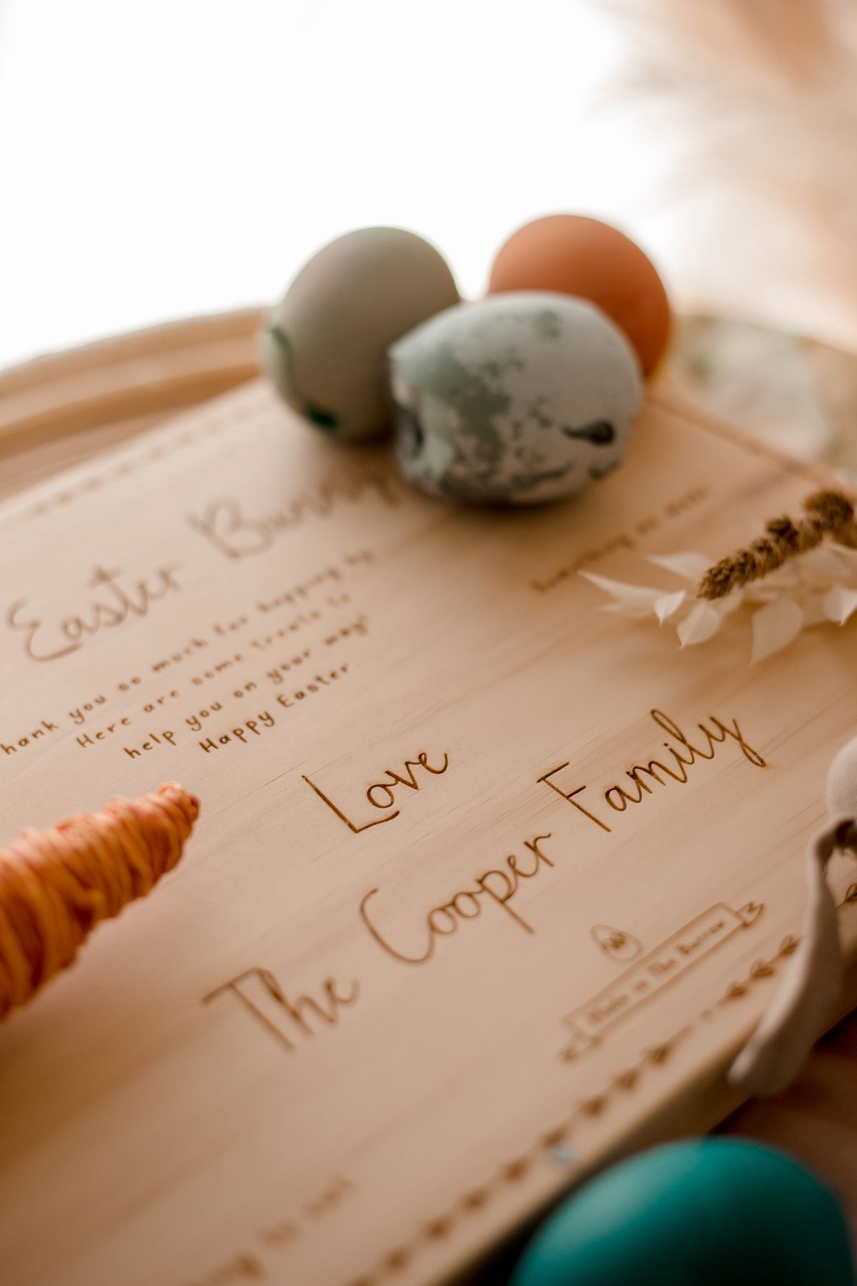 Easter Bunny Board - Pine – North Pole Post Co